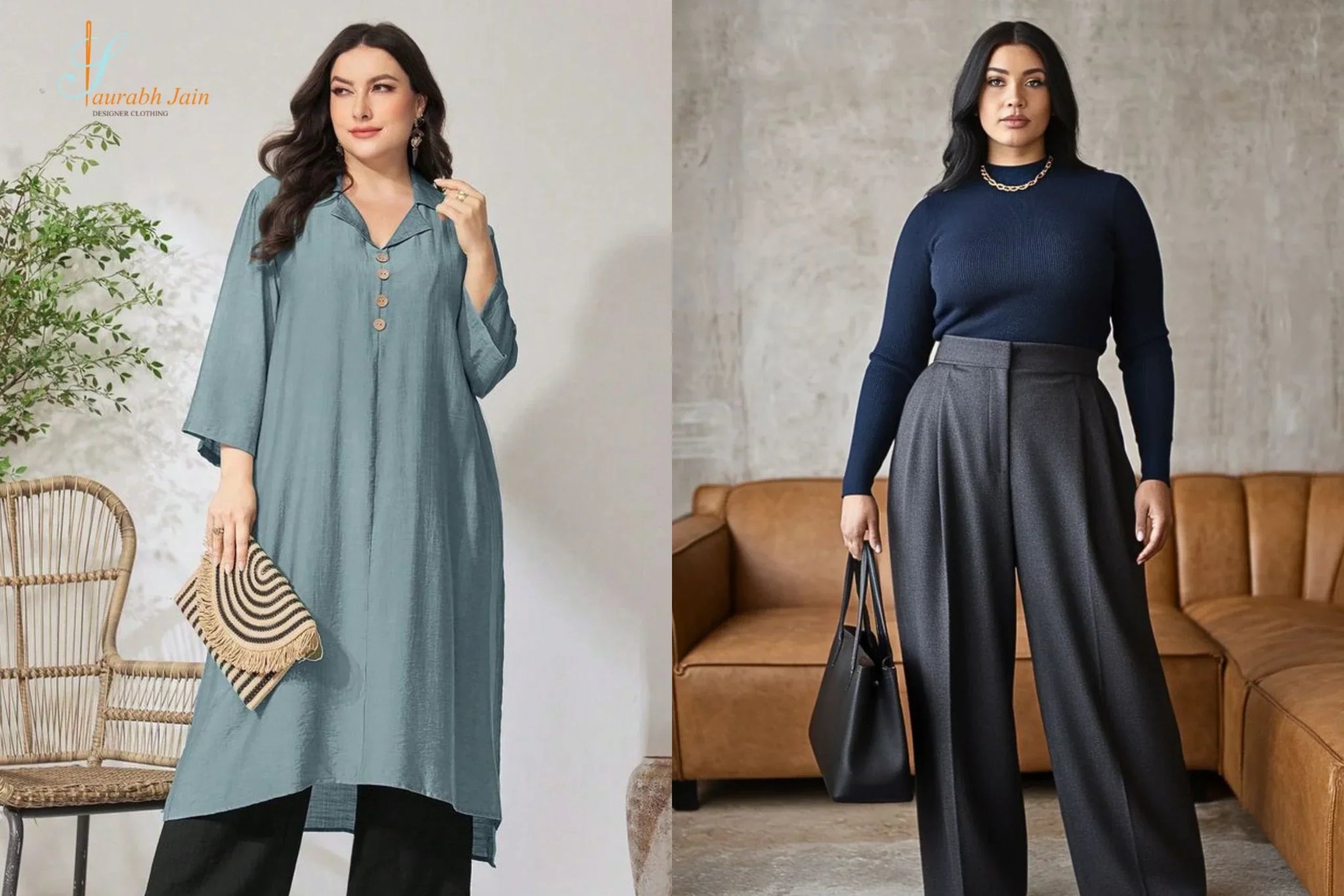 Do Loose Clothes & Dark Colours Work for Plus Size? – Saurabh Jain World